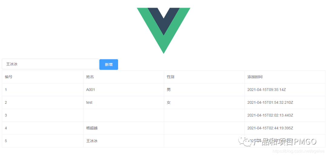 【pythondjango】基于vuejs Elementui 前后端分离实现一个简单的人员信息管理页面 墨天轮 