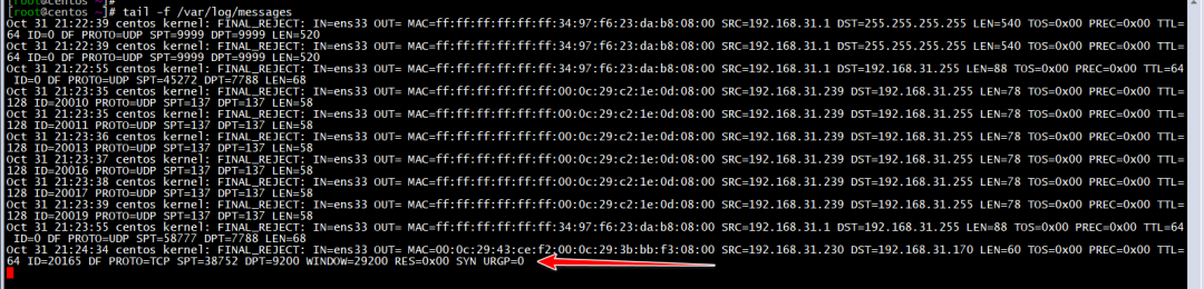 CentOS7开启Firewalld防火墙日志记录获取被拦截的IP - 墨天轮
