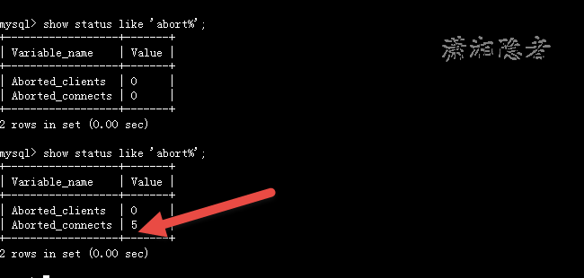 MySQL状态变量Aborted_connects与Aborted_clients浅析 - 墨天轮