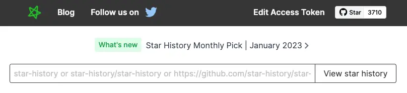 如何使用 GitHub Star History 查看开源项目 - 墨天轮