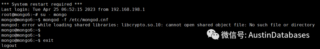 Mongodb 60 变化的配置参数与连接的方式变化 墨天轮