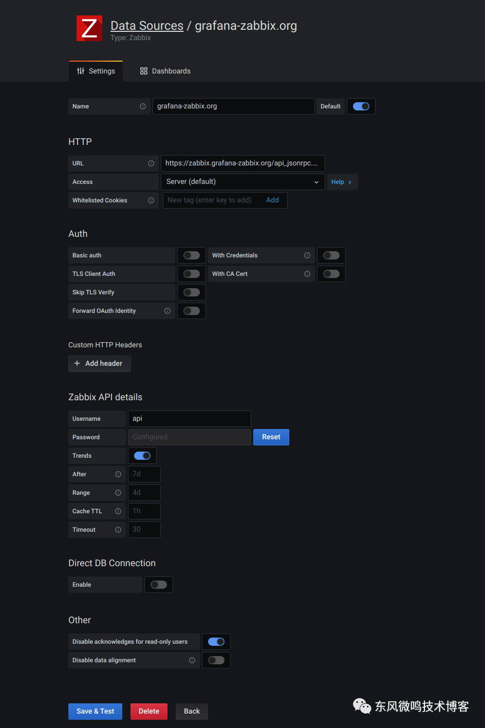 使用 Grafana 统一监控展示-对接 Zabbix - 墨天轮