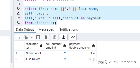 postgresql 如何处理空值NULL 与 替换的问题 - 墨天轮