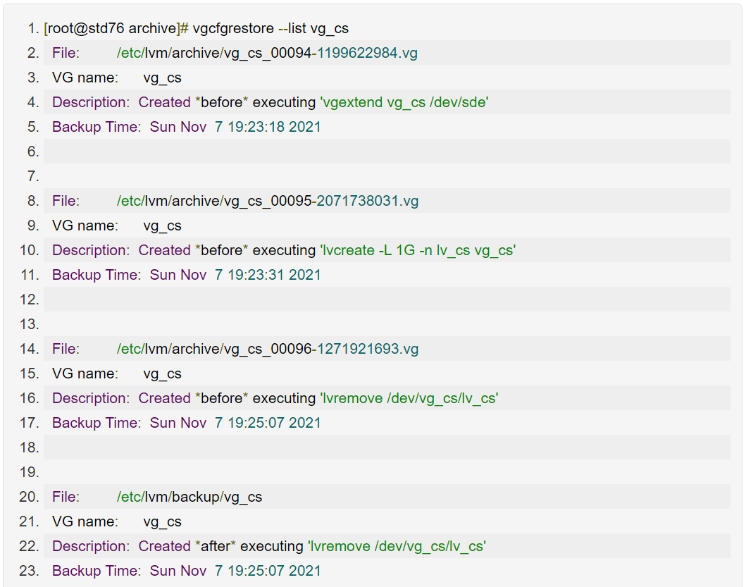 技术研究 | 基于LVM的数据恢复-LV信息被误删除+云平台磁盘迁移中磁盘缩容 - 墨天轮