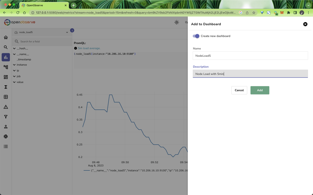 OpenObserve 指标和链路追踪方面的支持 - 墨天轮