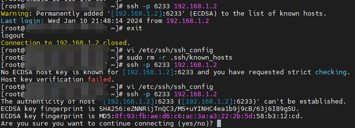 Linux 批量添加 known_hosts - 墨天轮