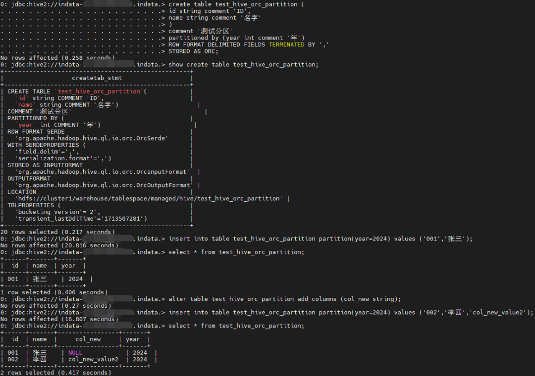 Hive 表添加列（新增字段） - 墨天轮