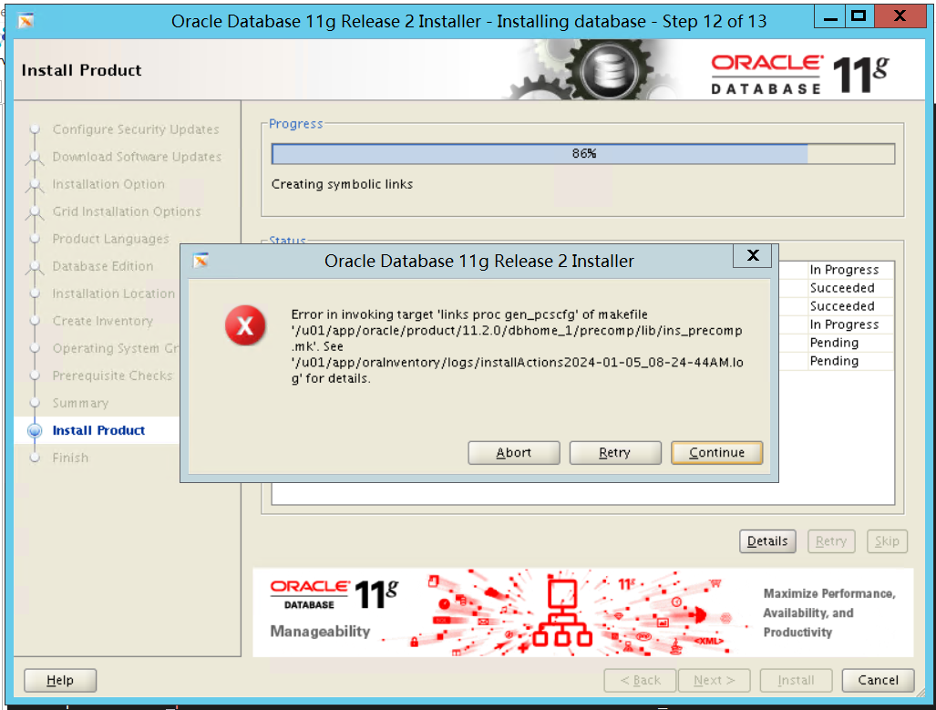 实战：如何在LINUX8.0上安装Oracle 11.2.0.4（文内有快速配置安装脚本） - 墨天轮
