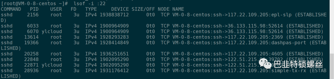 linux通过端口号定位进程的几种方法【亲测成功】 - 墨天轮