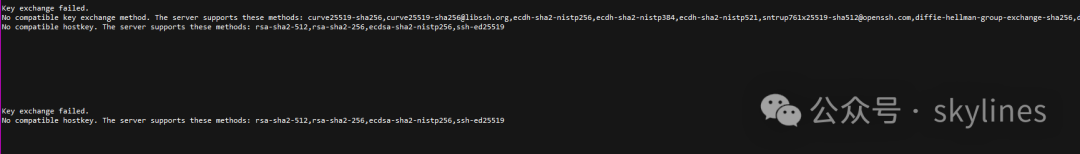 SecureCRT SSH连接Ubuntu报错No compatible hostkey/key exchange method - 墨天轮