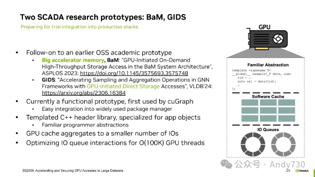 加速和保护对大型数据集的GPU访问（SCADA） - 墨天轮