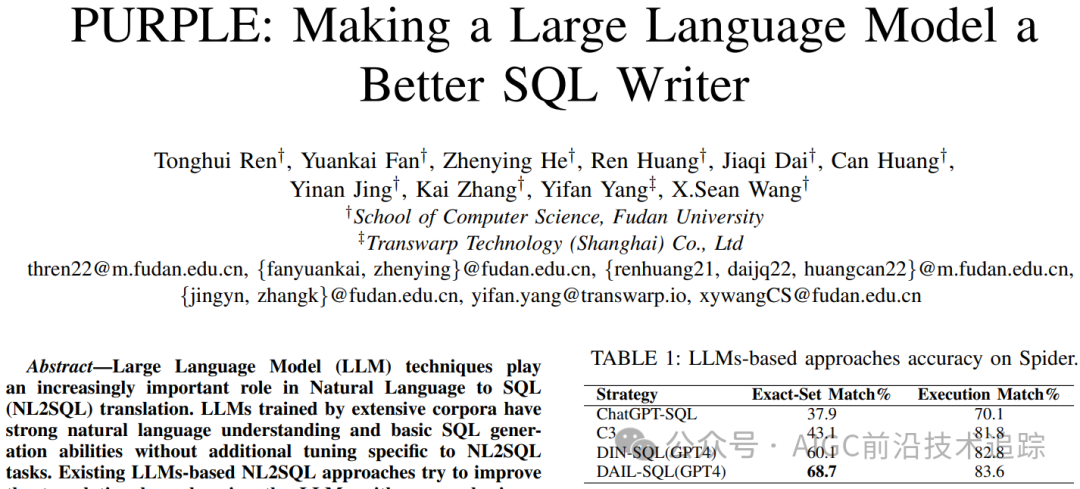 NL2SQL 2024年终总结｜干货分享 - 墨天轮
