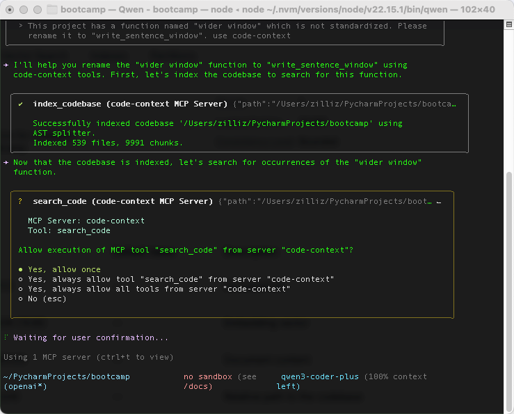 实测|Qwen3 Coder+Code Context，开源平替Cursor的方案来了！ - 墨天轮