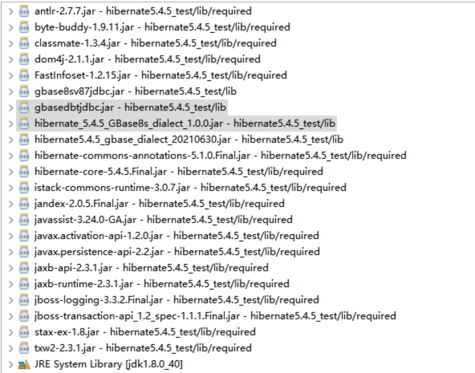 如何通过配置hibernate方言包+GBase8s jdbc实现GBase8s数据库操作 - 墨天轮