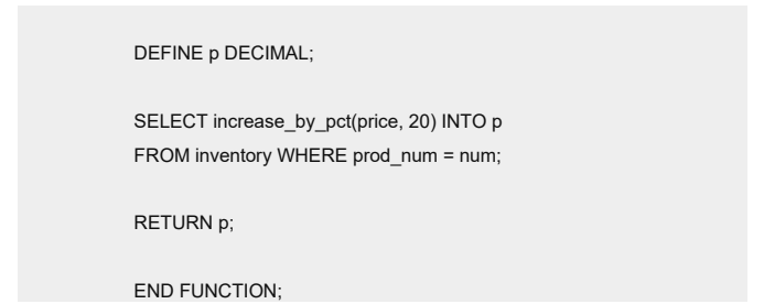 GBASE：GBase 8s SQL 指南：教程_12 创建和使用 SPL 例程 （75） - 墨天轮
