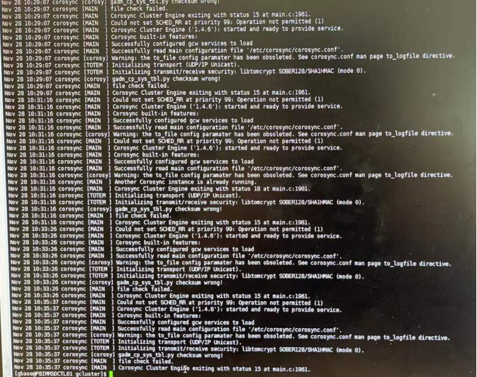 Gbase 8a 管理节点替换后，无法启动的可能问题 - 墨天轮