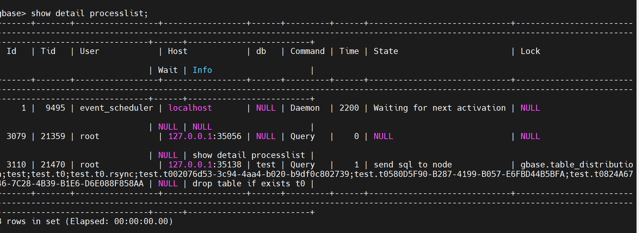 GBase 8a mpp查看集群锁方式 - 墨天轮