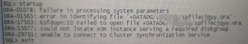 ASMCMD-8102异常处理记录 - 墨天轮