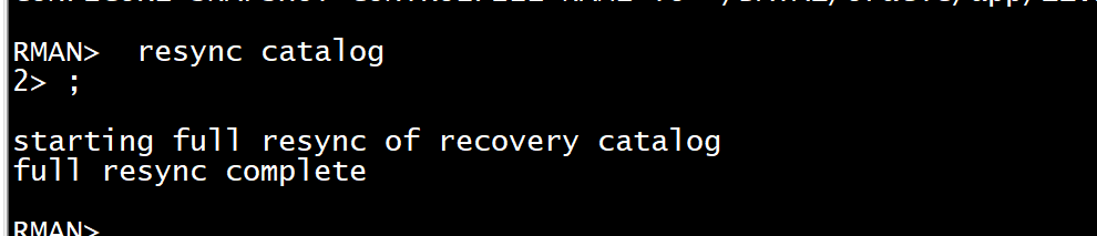 PLS-00201 DBMS_RCVCAT.XXXX 包缺乏声明 - 墨天轮