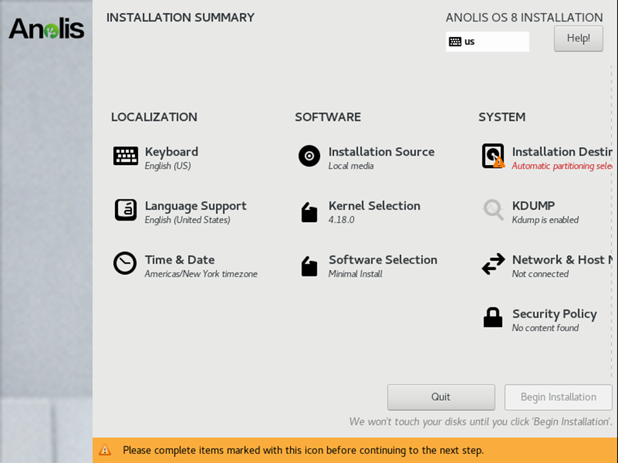 AnolisOS-8.2系统安装 - 墨天轮