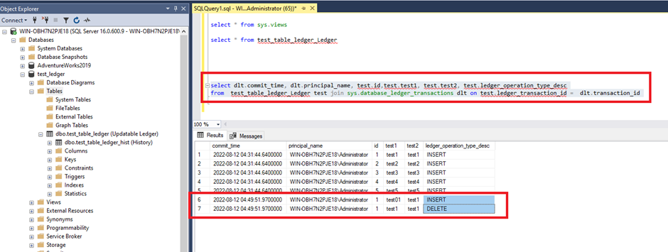 保障SQL Server 2022安全：您知道Ledger这个功能吗？ - 墨天轮