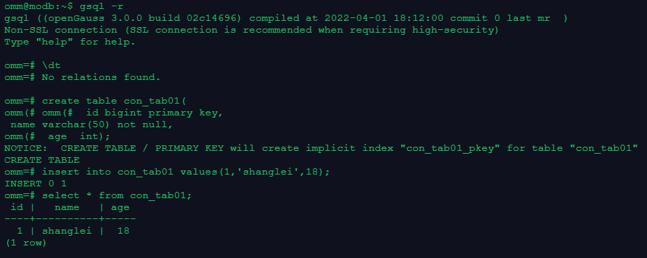 openGauss每日一练第14天 - 学习心得体会 - 墨天轮