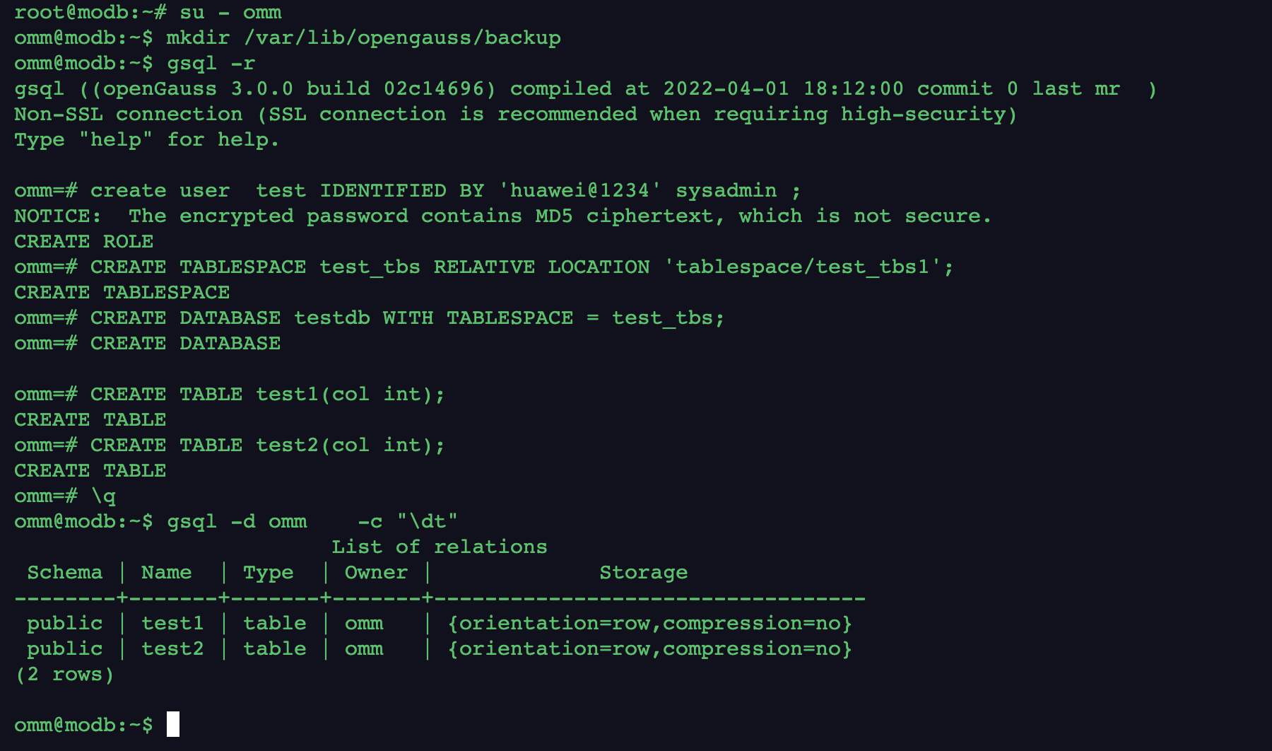 openGauss 每日一练第 20 天｜openGauss 数据库的逻辑备份与恢复 - 墨天轮