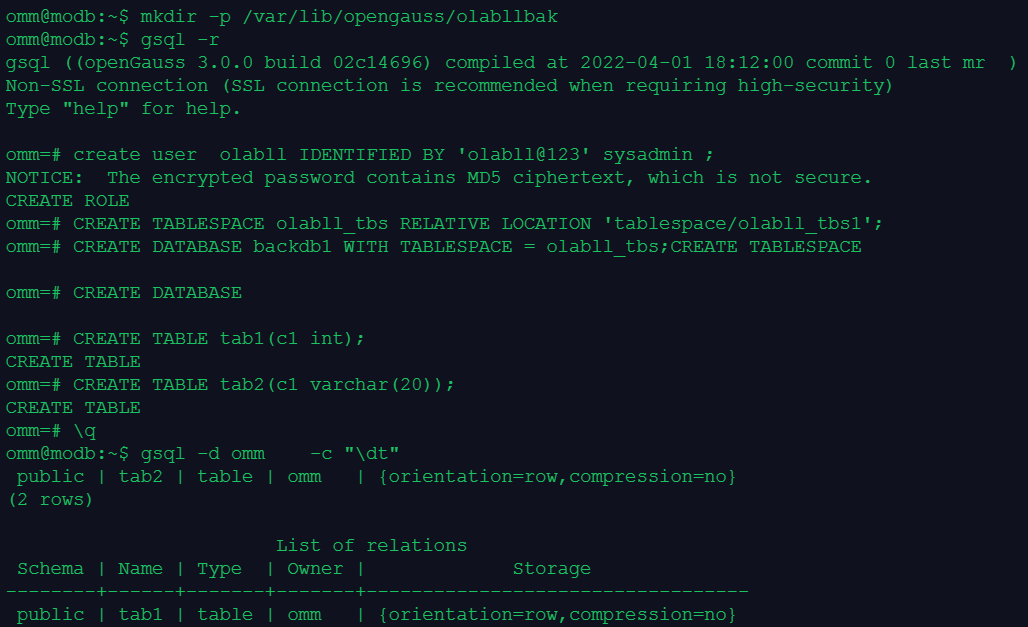 openGauss每日一练第20天 | 逻辑备份和恢复 - 墨天轮