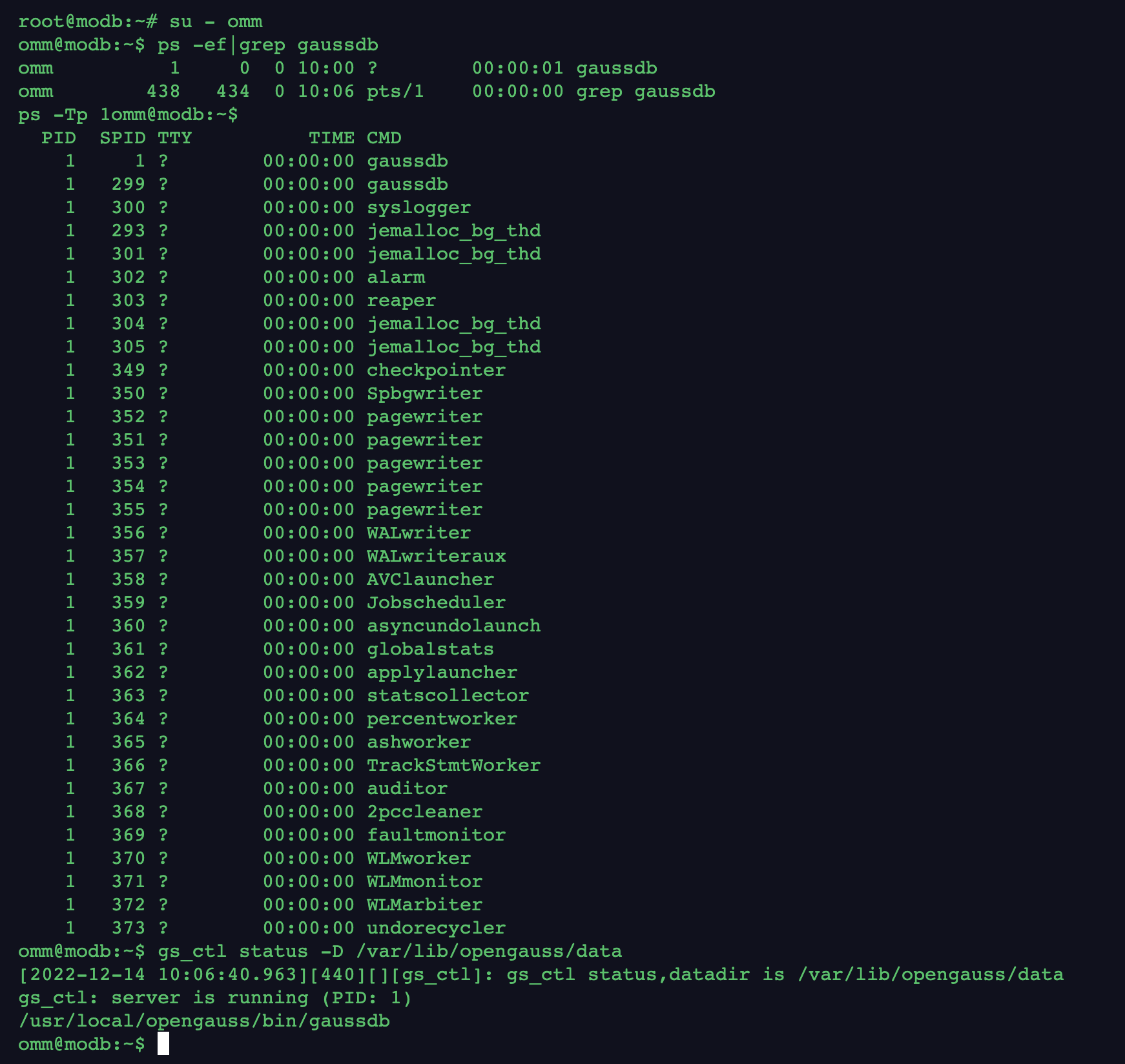 openGauss每日一练第21天 - 墨天轮