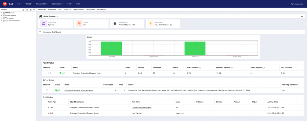 Postgres Enterprise Manager 9.0 发布，改进代理注册流程 - 墨天轮