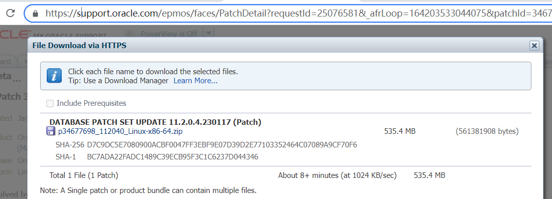 linux aix oracle 11.2.0.4 最新补丁集 2023年1月份补丁集：11.2.0.4.230117 DB PSU GI ...