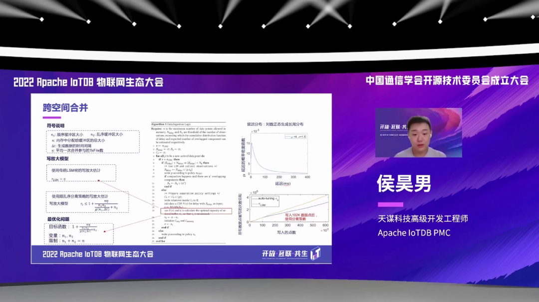 2022 IoTDB Summit：IoTDB PMC侯昊男《Apache IoTDB首创时序顺乱序分离存储引擎 IoTLSM》 - 墨天轮