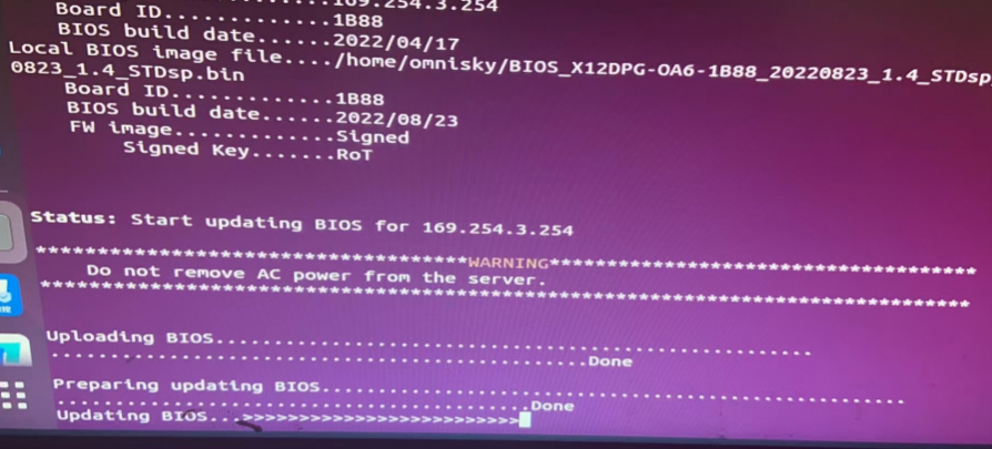 超微服务器主板在本地更新bios - 墨天轮