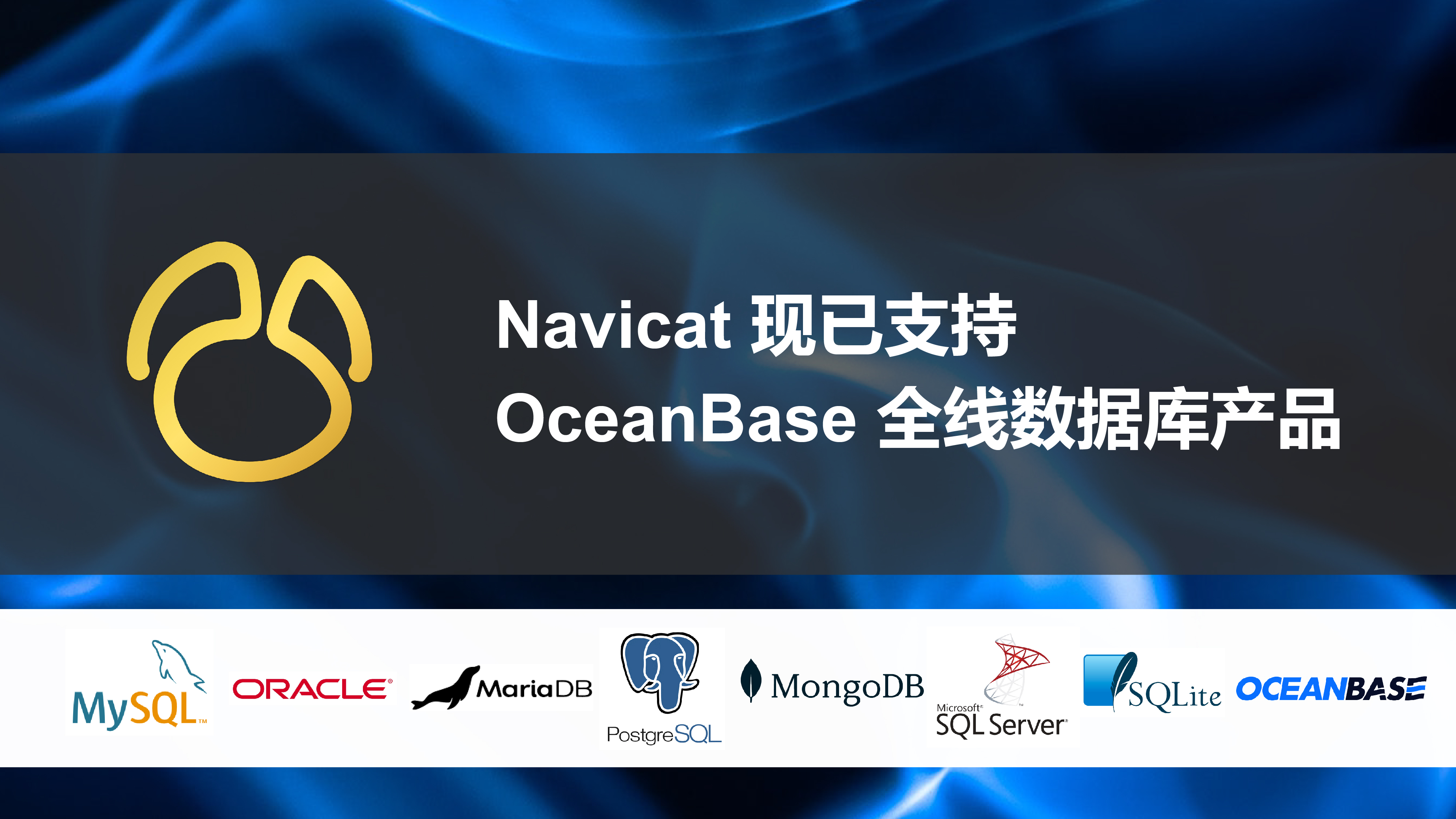 「预告」限时7折钜惠 | 庆祝 Navicat 全面支持 OceanBase 数据库产品 - 墨天轮