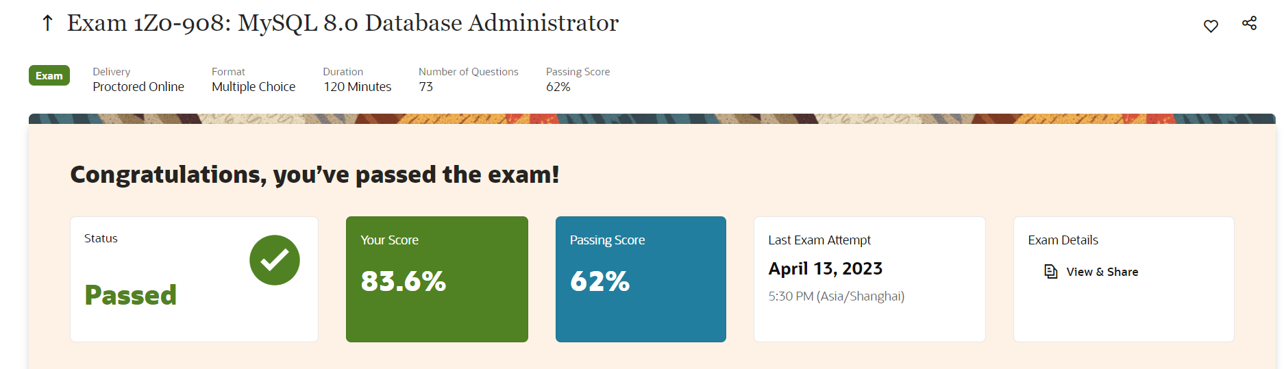 MySQL 8.0 OCP认证考试流程详解 - 墨天轮