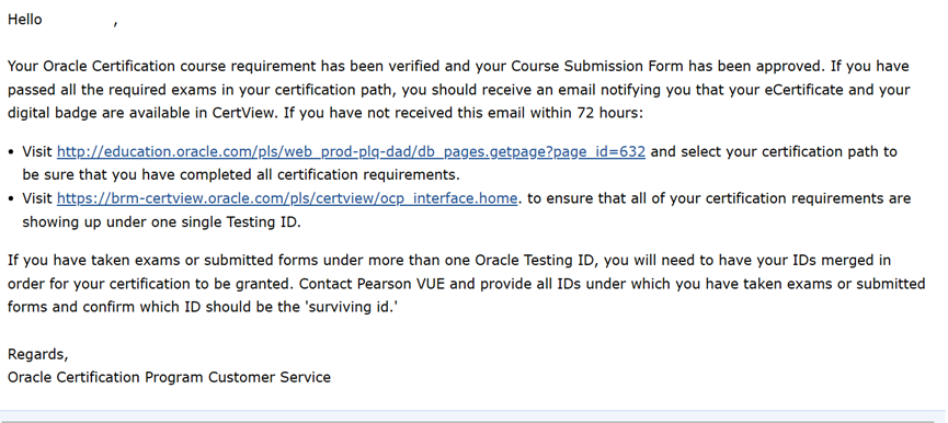 【认证考试】打通oracle Ocp证书路:我是如何通过考试并获得认证的 墨天轮