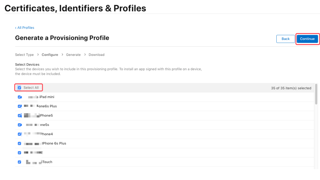 iOS申请证书(.p12)和描述文件(.mobileprovision) - 墨天轮