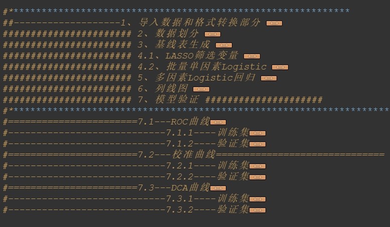 Logistic回归全流程代码，包含: 导入数据 数据划分 基线表生成 LASSO回归 批量单因素logistic 多因素logistic - 墨天轮