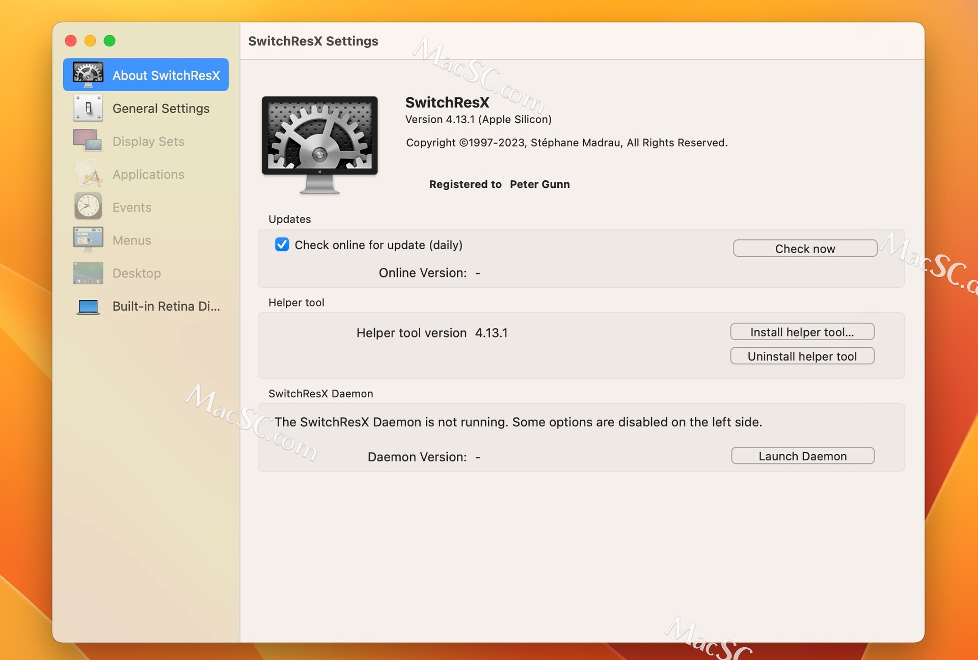 【Mac软件】屏幕分辨率修改-SwitchResX for Mac - 墨天轮