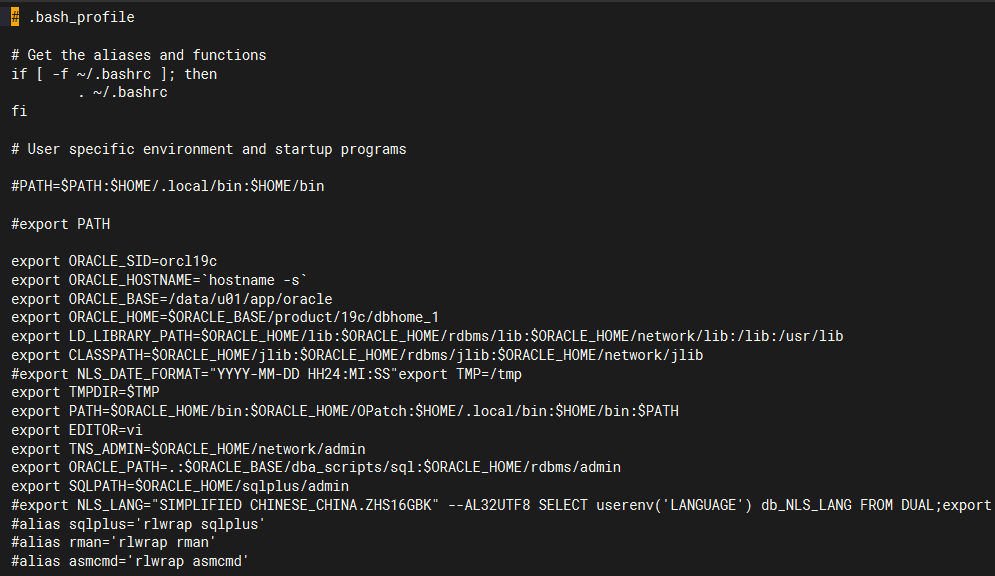 Oracle19c单机安装（静默） - 墨天轮