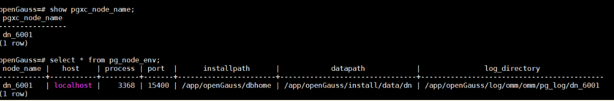 openGauss的WDR报告 - 墨天轮