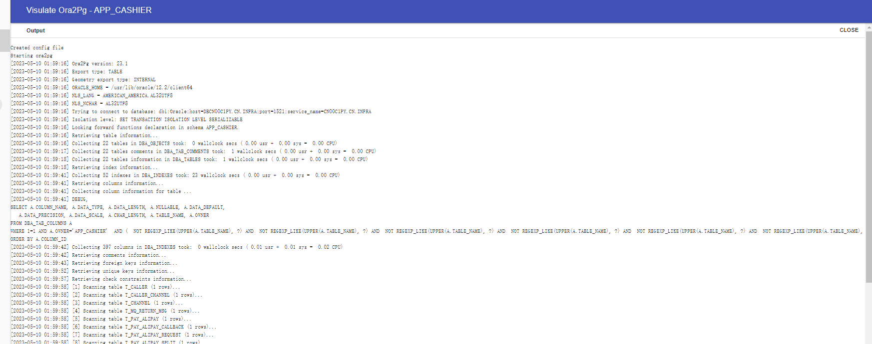 O2P迁移工具： ORA2PG （图形界面版本） - 墨天轮