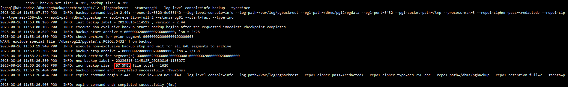 postgresql12备份和恢复工具实战篇（一）：pgBackRest操作演练 - 墨天轮