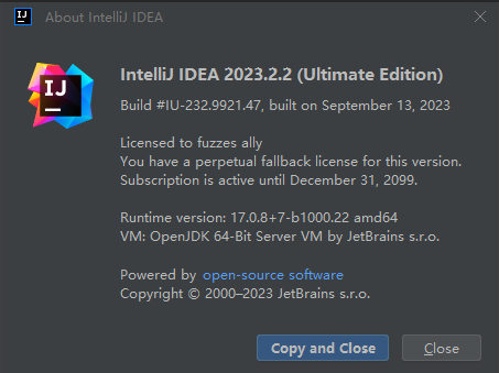 java神器！全网唯一，idea激活码2023最新！mac idea2023.2.1 快速激活到2099年！ - 墨天轮