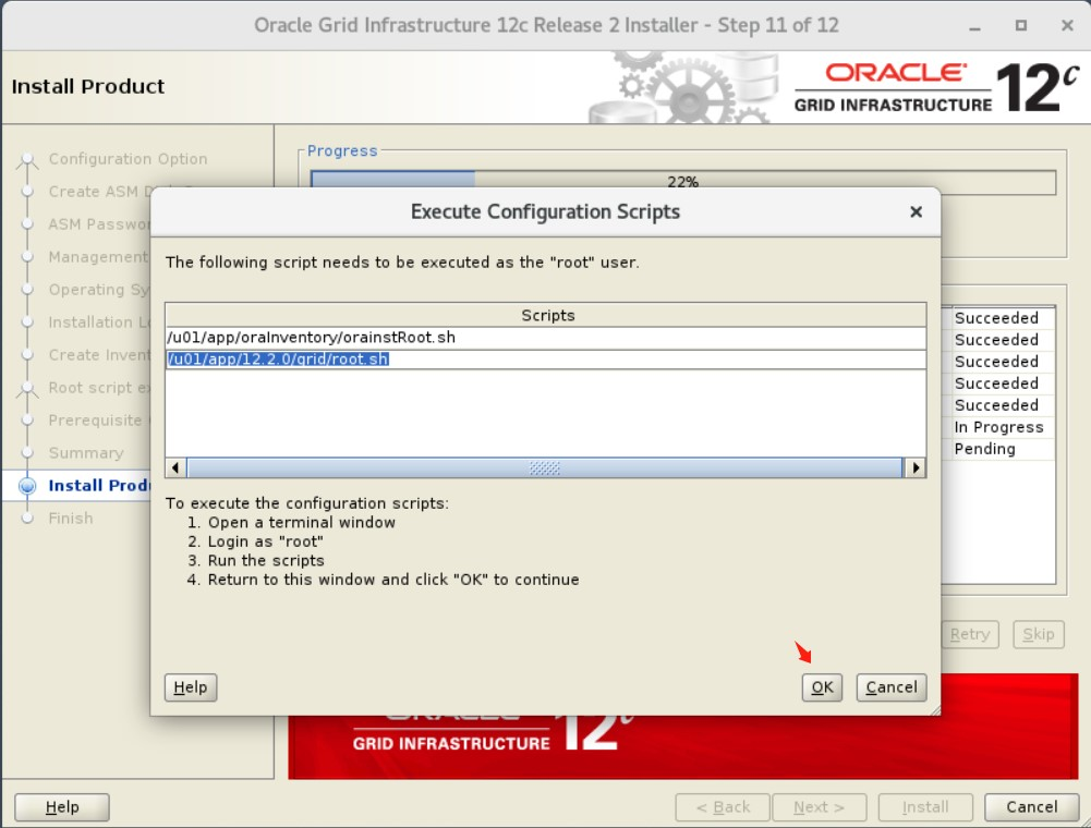 Oracle Linux 7.9 + ASM安装Oracle 12CR2 - 墨天轮