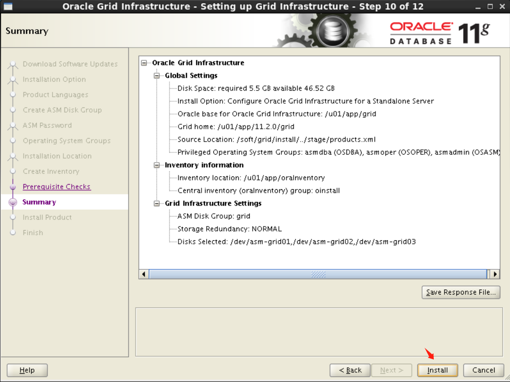 Oracle Linux 6.9 + ASM 安装Oracle 11g - 墨天轮