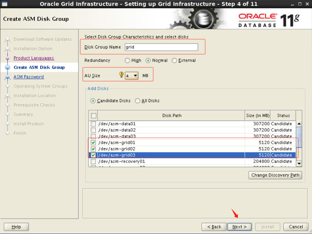 Oracle Linux 6.9 + ASM 安装Oracle 11g - 墨天轮