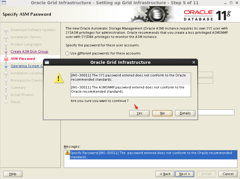 Oracle Linux 6.9 + ASM 安装Oracle 11g - 墨天轮