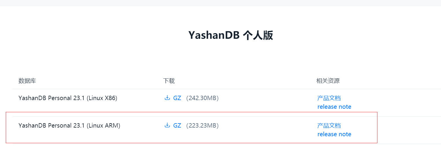 YashanDB 23.1个人版安装（ARM KylinV10） - 墨天轮