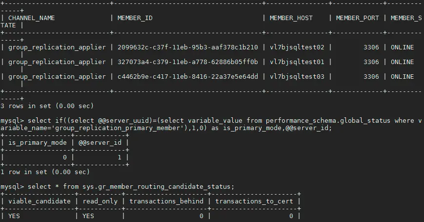 MySQL高可用方案之MGR+ProxySQL+Keepalived - 墨天轮